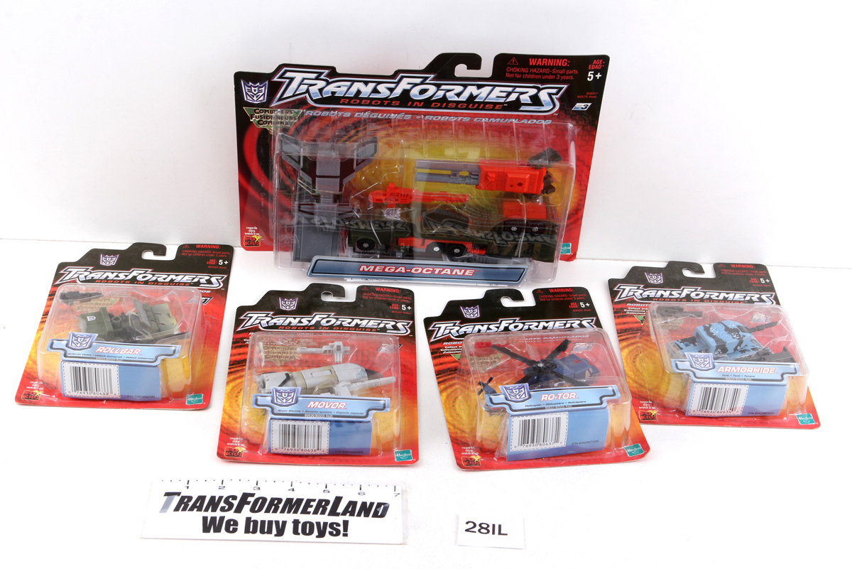 Sealed Transformers® Robots in Disguise (RID) Combiners Ruination SKU ...